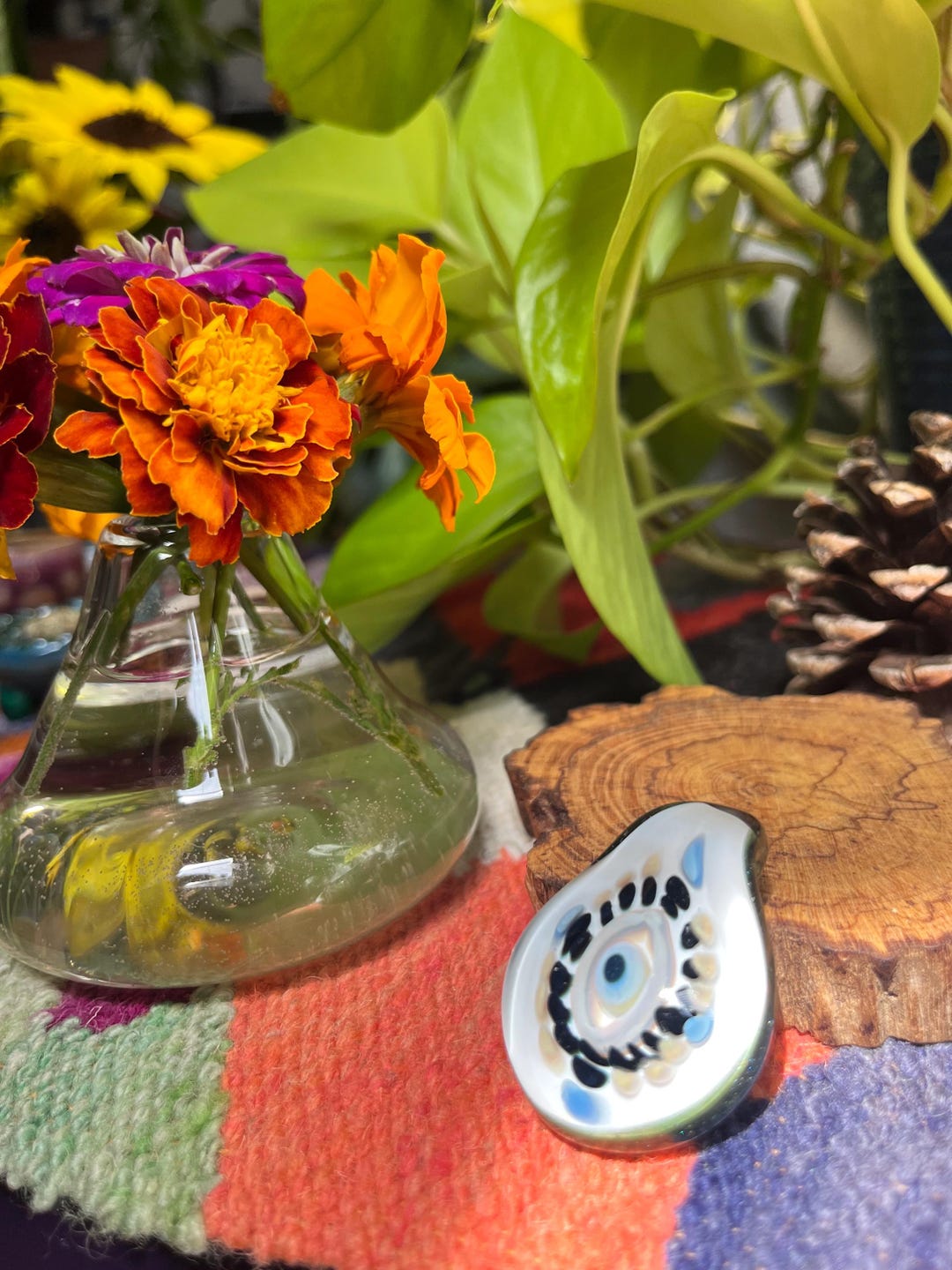 Protecting Eye Glass Pendant - Etsy