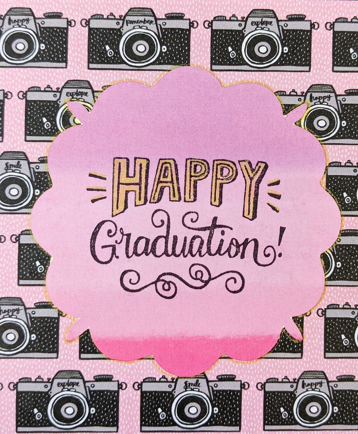 Happy Graduation Card Photography Grad Cameras Graduation - Etsy
