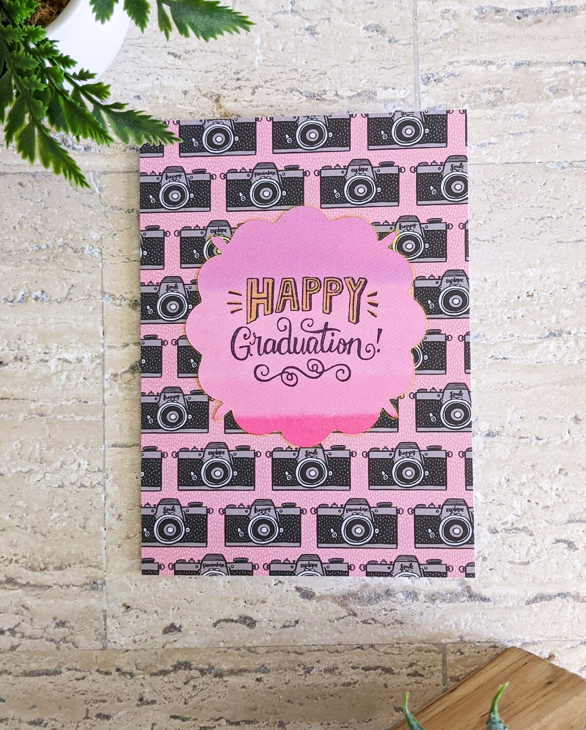Happy Graduation Card Photography Grad Cameras Graduation - Etsy