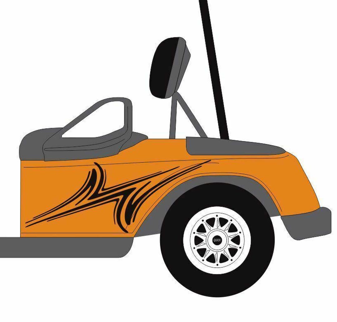 Switch Golf Cart Decal 3m Vinyl Graphic Sticker Kit Ez Go Club Car ...
