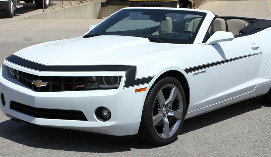 Vintage Look Stripe Fits: 2009 - 2013 Camaro Graphic Decal Rs or Ss 3m ...