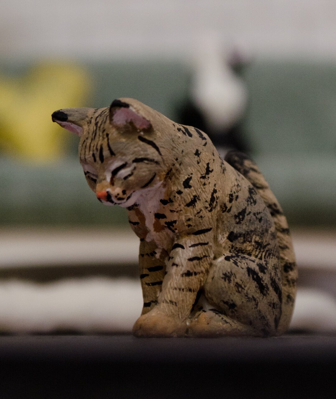 Painted 1:12 Scale Painted Brown Tabby Cat - Etsy