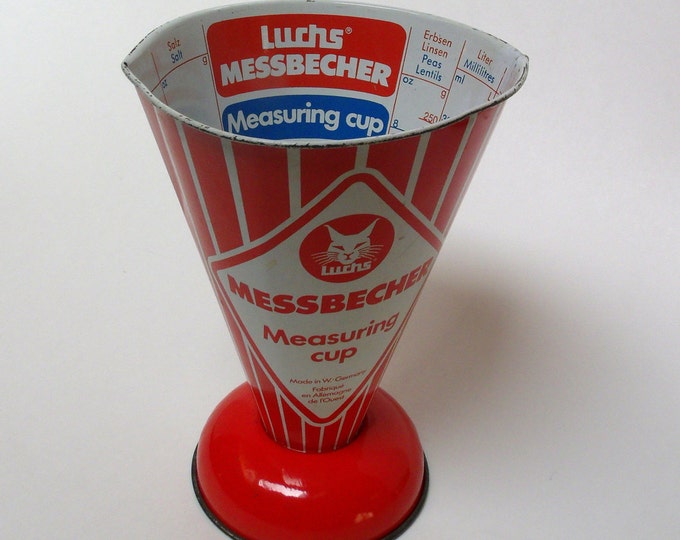 Vintage Kitchen Measuring Cup, Luchs Messbecher Measuring Cup - Etsy