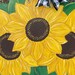 Sunflower Tin Door Hanger, Welcome Door Sign, Sunflower Decor - Etsy