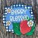 Berry Blessed Strawberry Door Hanger, Spring and Summer Door Decor ...