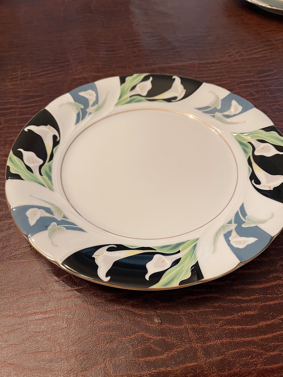 1 Dinner Plate of Calla Lily by Mikasa - Looks Brand New - Etsy
