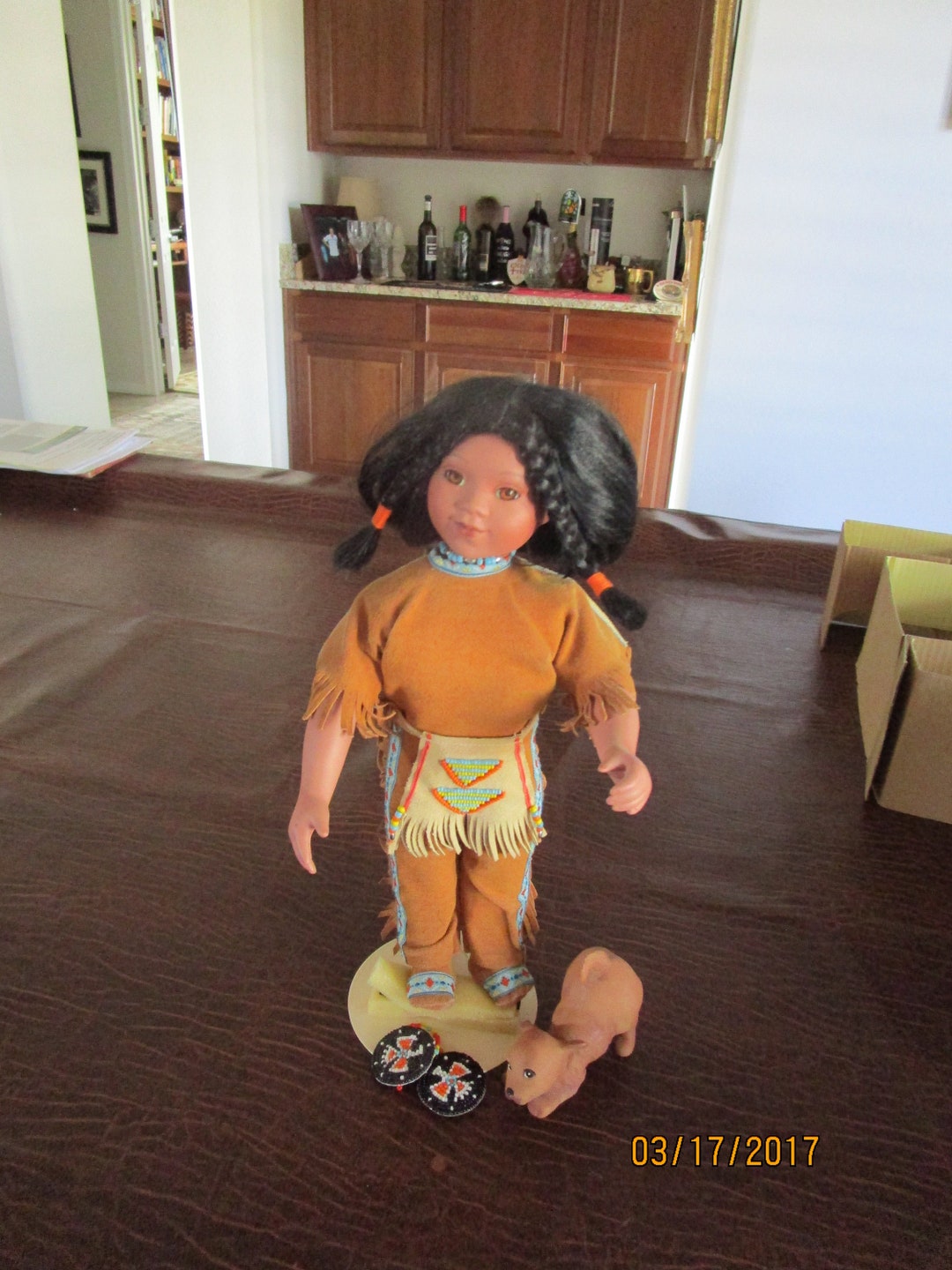 Artifacts Doll Pathfinder With Dog Classic by by Perillo NIB With Lamb ...