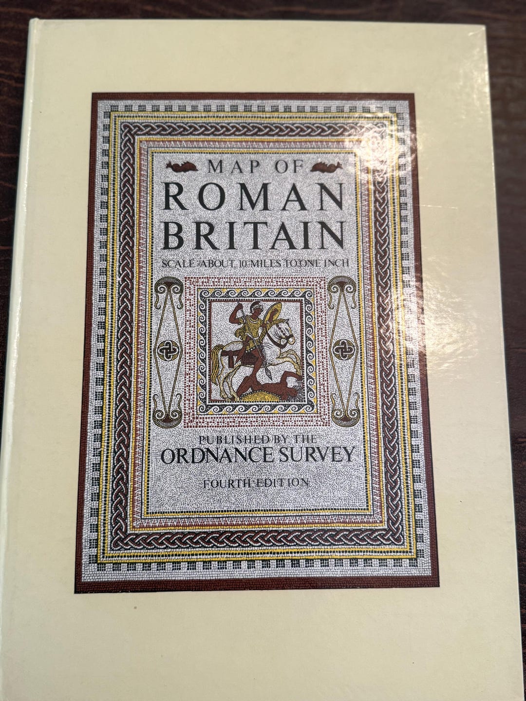 Map of Roman Britain Published Ordnance Survey Fourth Edition BRAND NEW ...