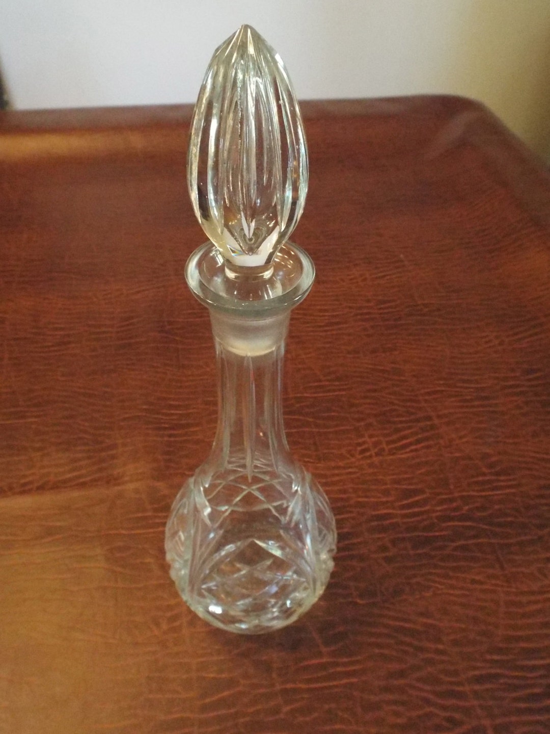 Cut Crystal Decanter Leaded Crystal 24 % Block Lead Crystal Decanter ...