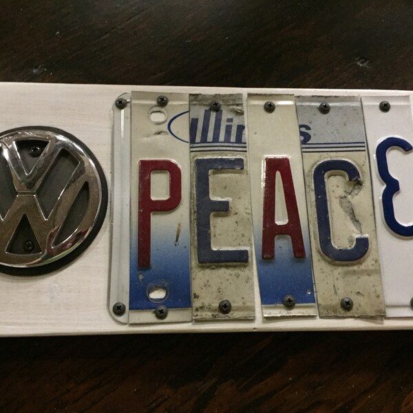 Vw Custom License Plate - Etsy