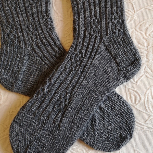 Cable Knit Socks - Etsy