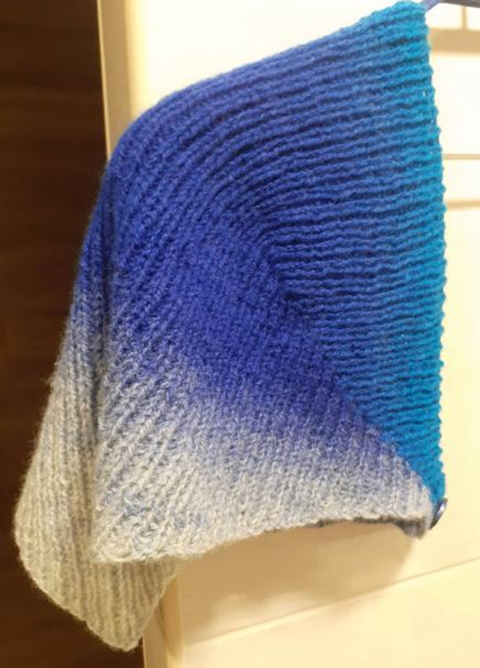 Handmade Bandana Gradient Triangler Muffler Kerchief Bonnet Women ...