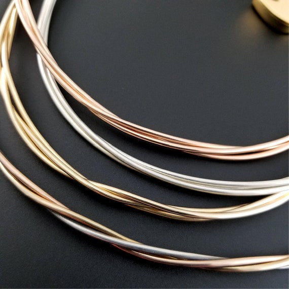 WOVEN Locking Submissive Collars delicate Your Choice of | Etsy