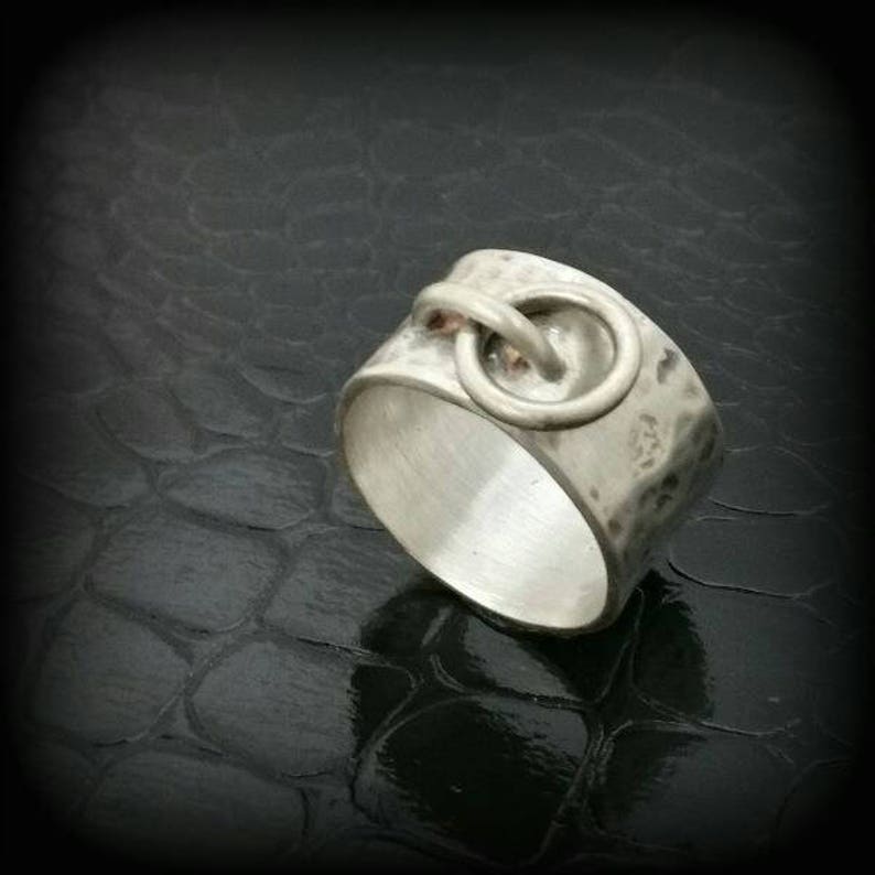 Story Of O Ring Bdsm Themed Ringsubmissive Dominant Domme Etsy