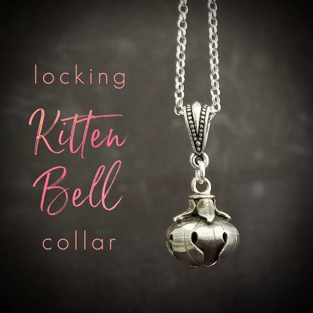 KITTEN BELL , Handcrafted Artisan Kitty Bells in Sterling Silver, Made ...