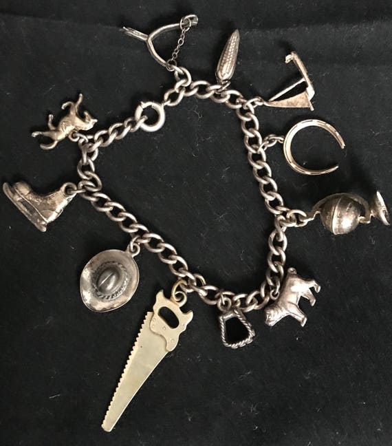 Sterling silver 11 charm - Gem