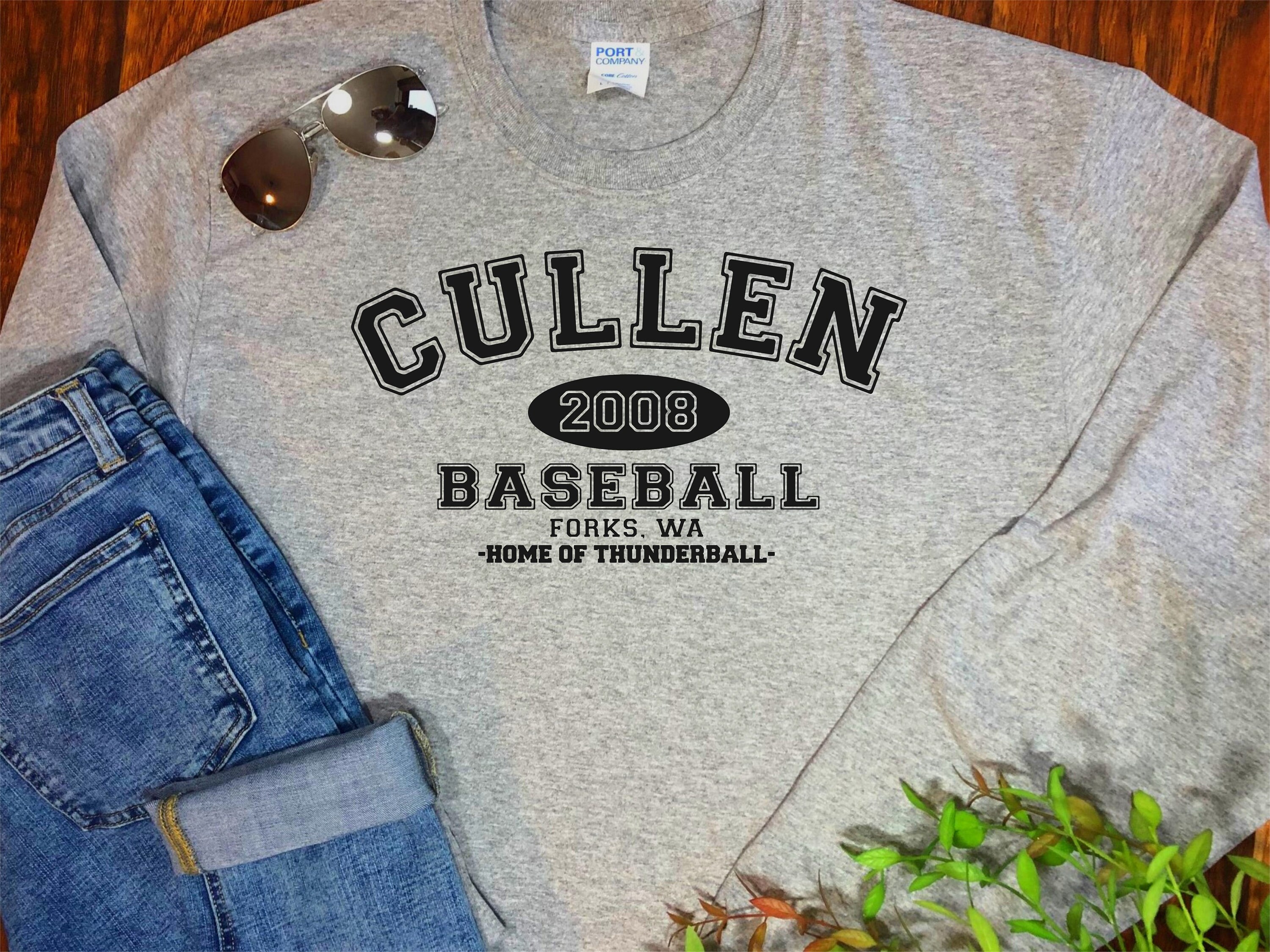 CULLEN BASEBALL Home of THUNDERBALL adult Long Sleeve | Etsy