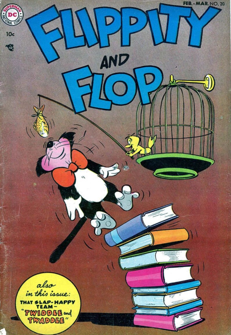 Flipity and Flop Comics. (1952-1960; 1-47; Compact Disc) - Etsy
