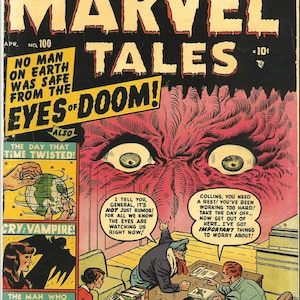 Marvel Tales Comics. Golden Age. Rare Vintage Comics. Compact Disk No1 ...