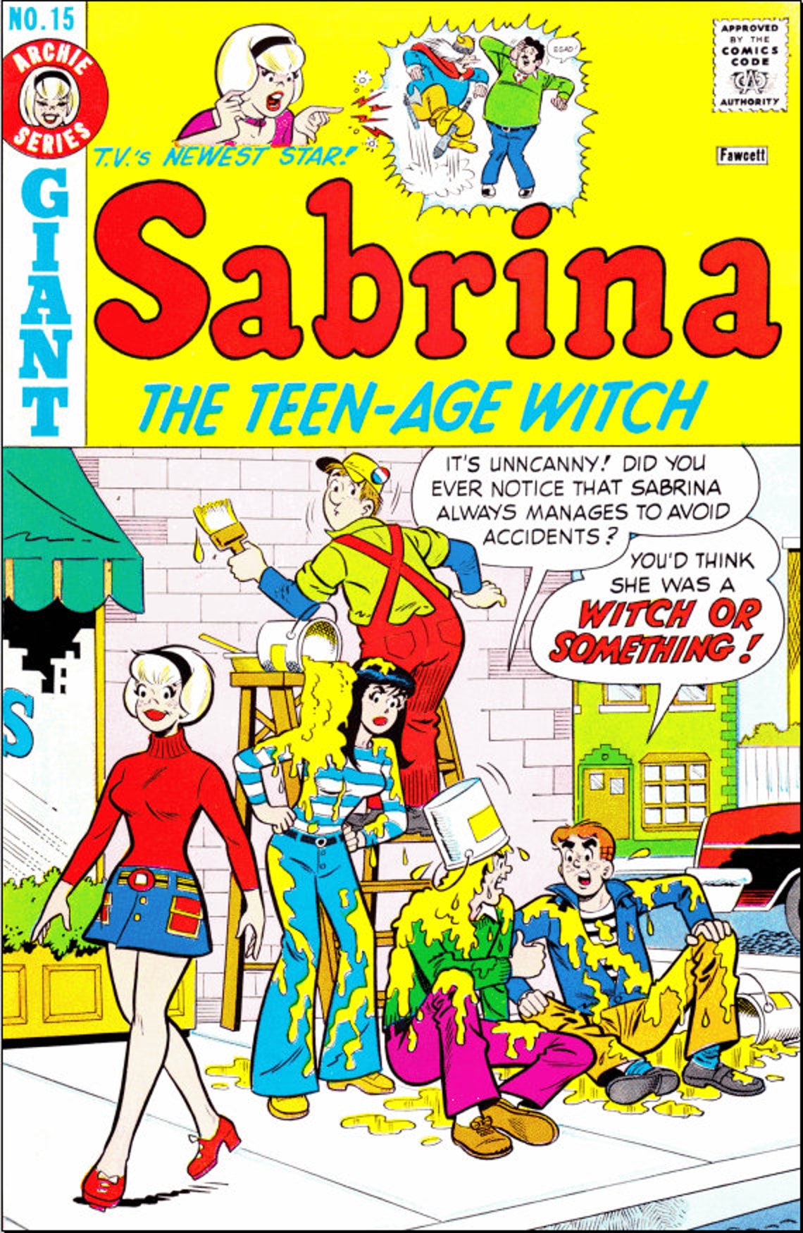 Sabrina the Teenage Witch Comics. Rare Vintage. Silver Age. From 1971 ...