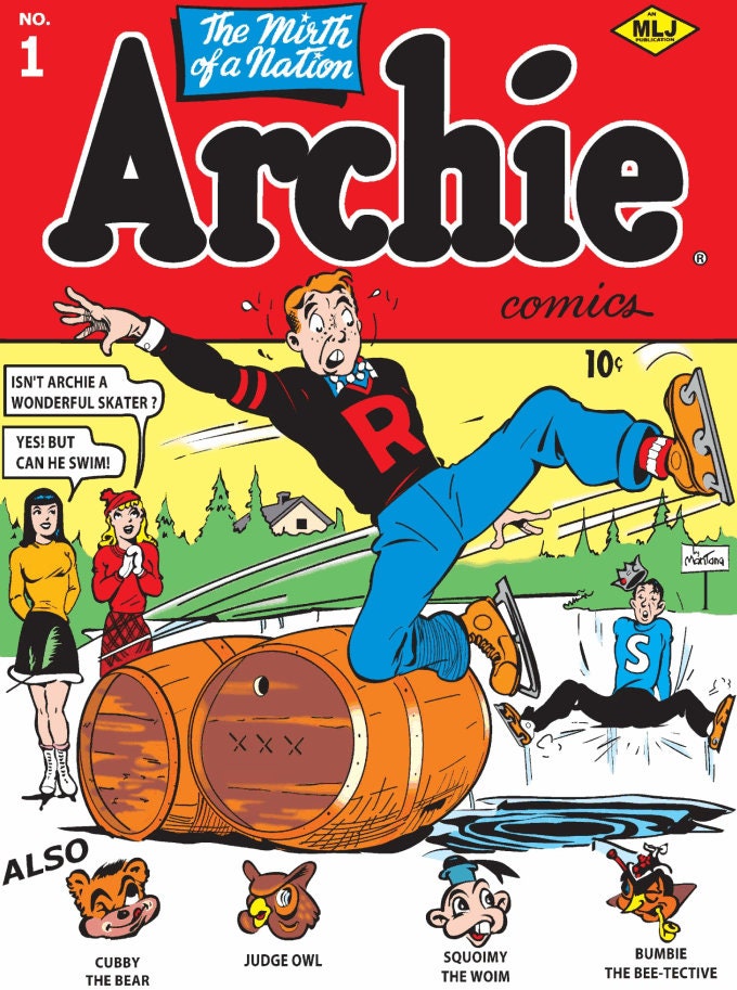 Archie Comics. Golden Age. Rare Vintage Comics. Compact Disk No1.; No2 ...