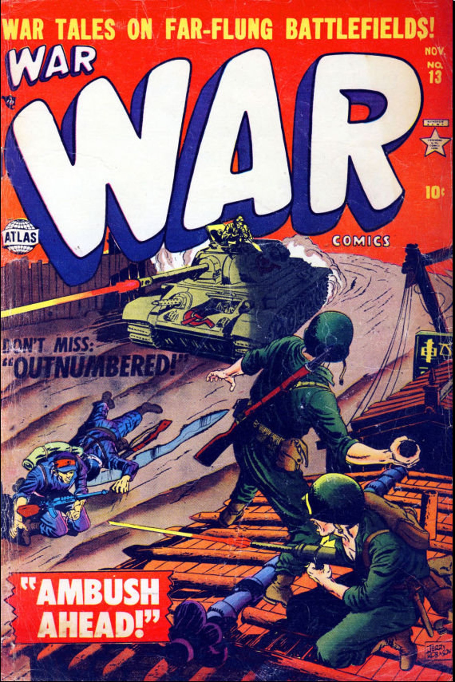 War Comics. Rare Vintage. 1951-1957; 46 Publications. Compact Disk - Etsy