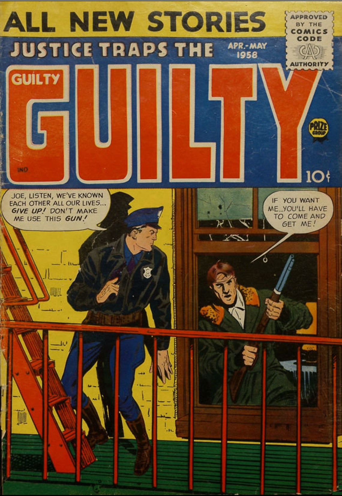 Justice Traps the Guilty Comics 1 92 1945 1958 Golden - Etsy
