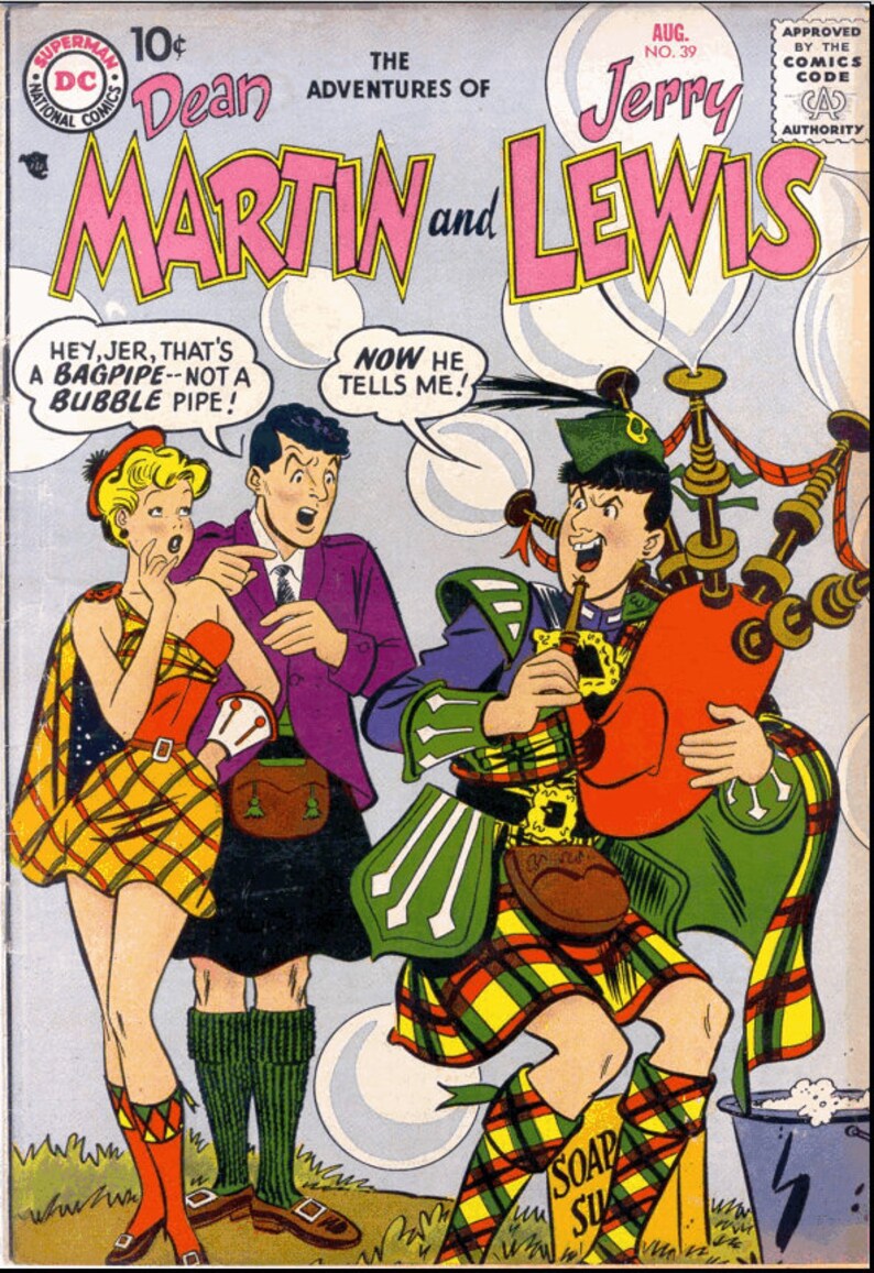 Adventures of Dean Martin and Jerry Lewis Comics. Rare Vintage. 1-40 ...