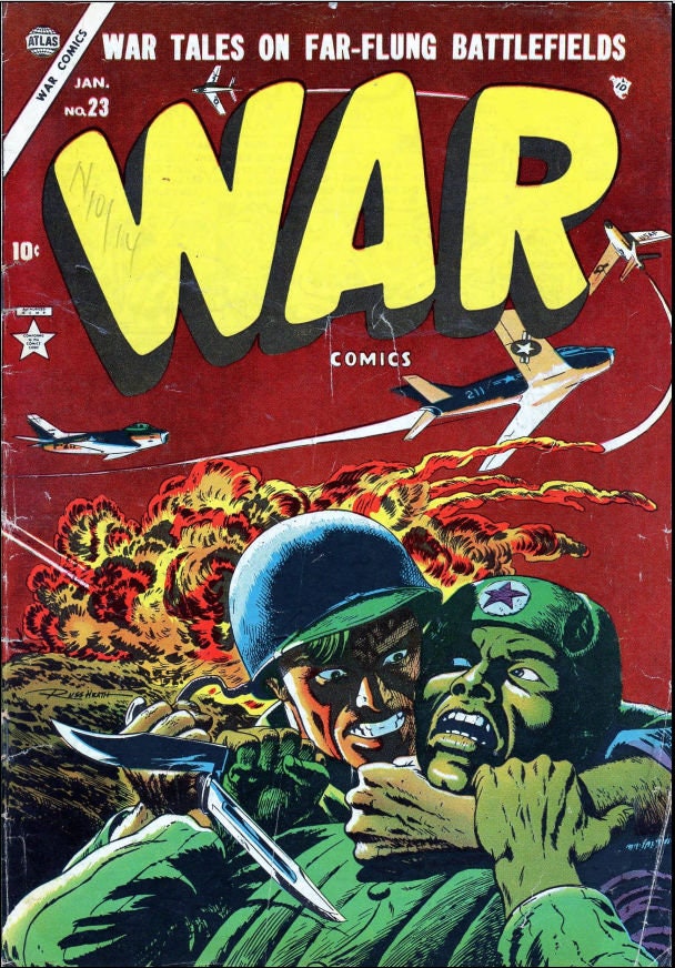 War Comics. Rare Vintage. 1951-1957; 46 Publications. Compact Disk - Etsy