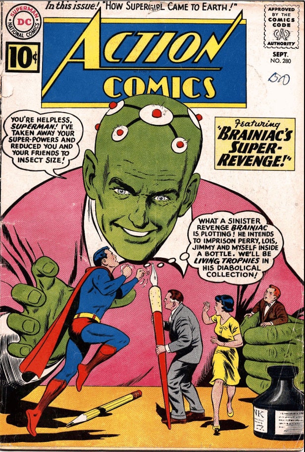 Action Comics Rare Vintage. Golden Age (1950-1961 141-280; Compact Disk ...