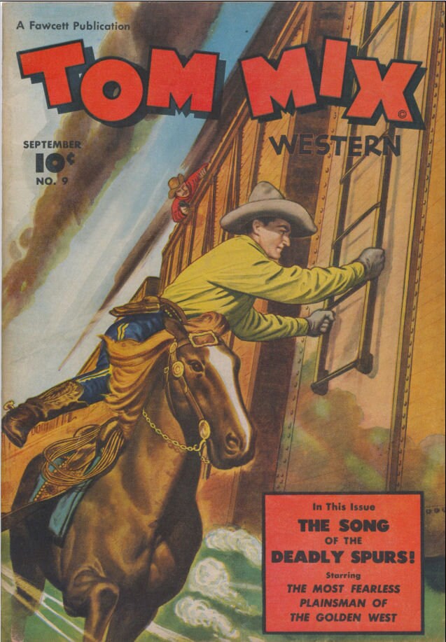 Tom Mix Western Comics. Golden Age. Rare Vintage Comics 1948-1953 59 ...