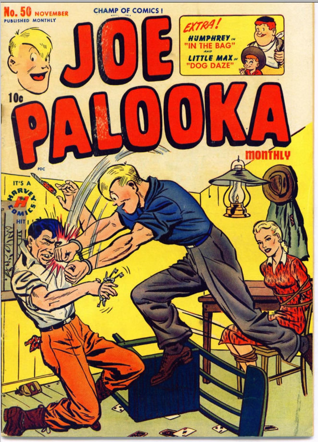 Joe Palooka Comics. Golden Age. Rare Vintage Comics (1945-1952; 60 ...