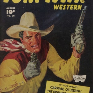 Tom Mix Western Comics. Golden Age. Rare Vintage Comics (1948-1953; 59 ...