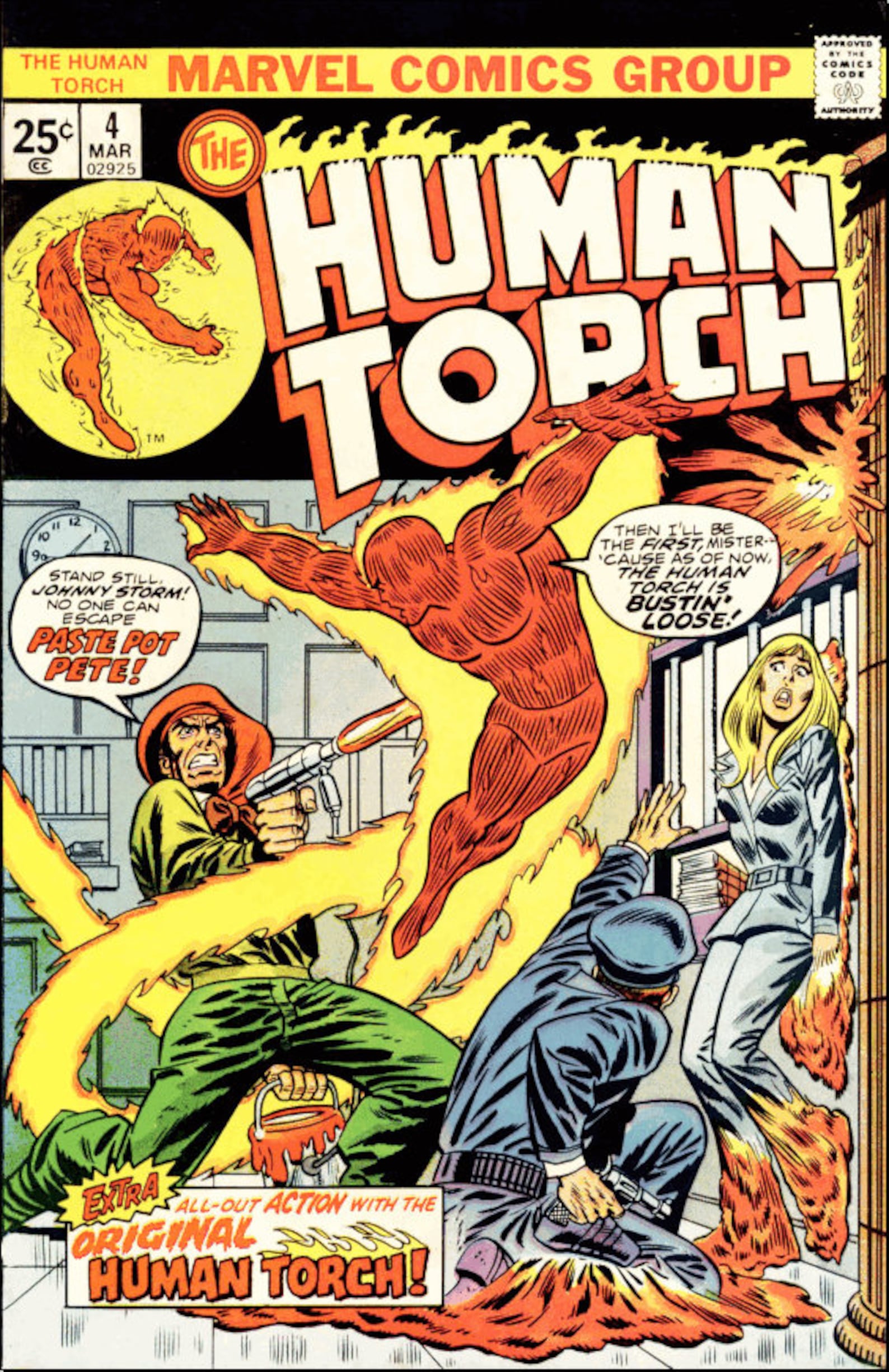 Human Torch Comics. Rare Vintage. Golden Age 1940-1954 1-38 and 1974 ...