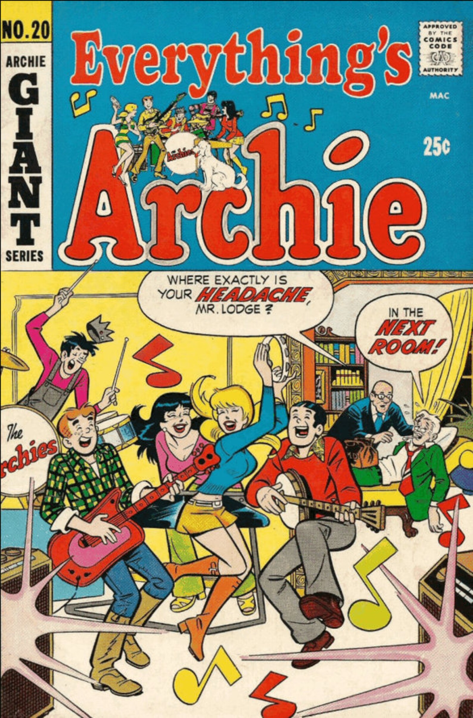 Everything's Archie Comics. Golden Age. Rare Vintage Comics . From 1969 ...