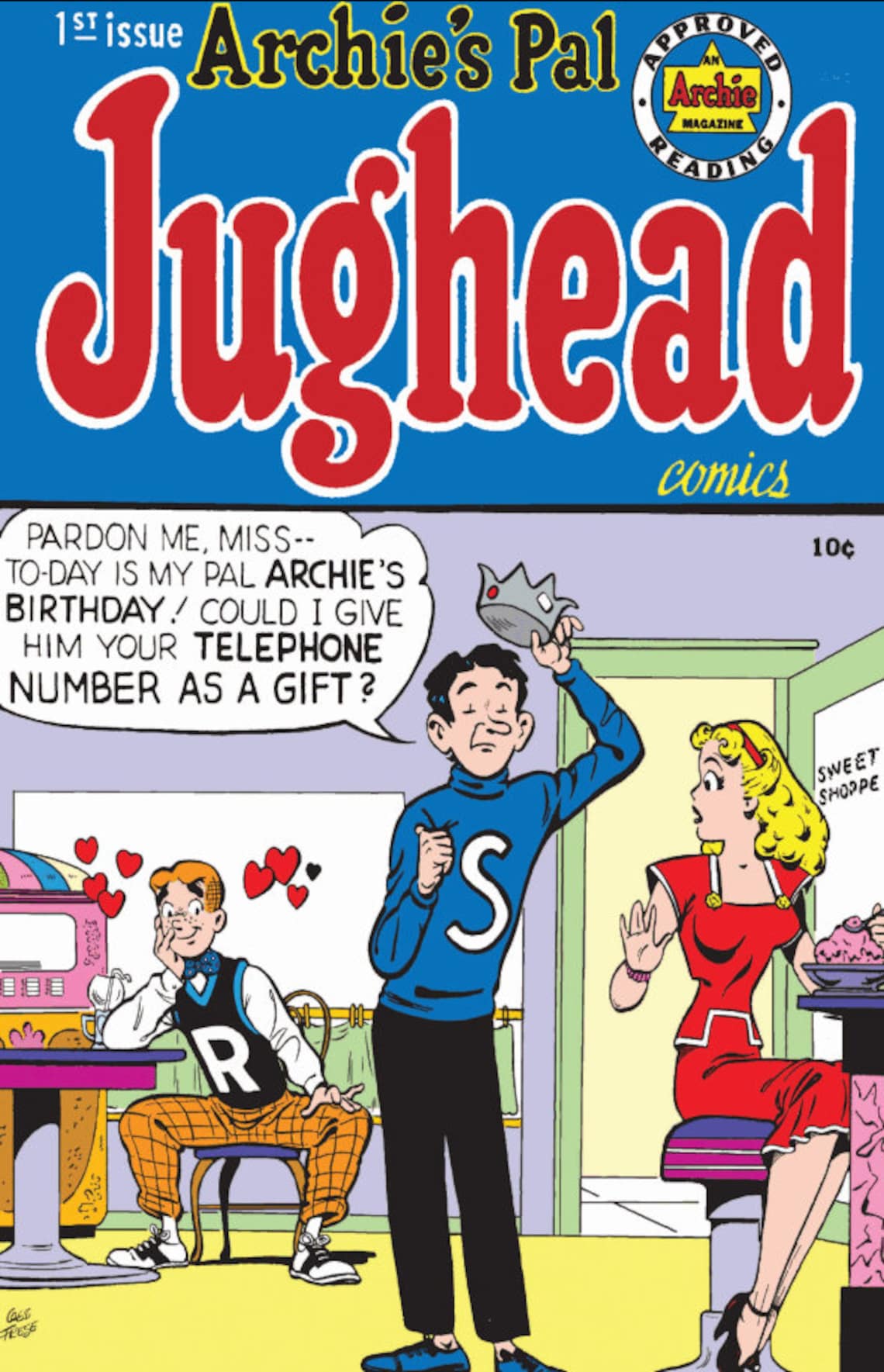 Archies Pal Jughead Comics. Jughead Comics. Golden Age. Rare - Etsy
