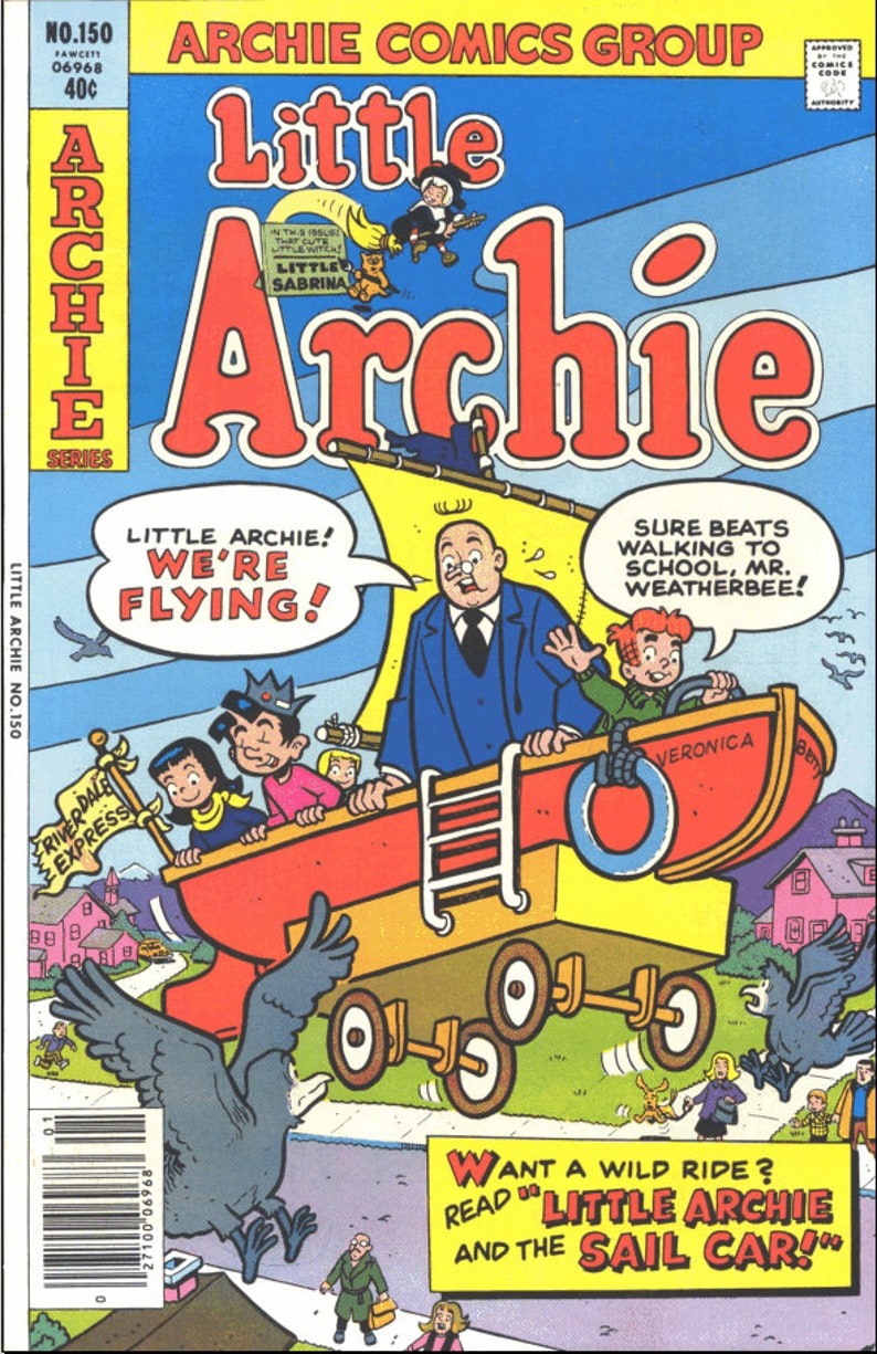 Little Archie Comics. the Adventures of Little Archie Comics. Silver ...