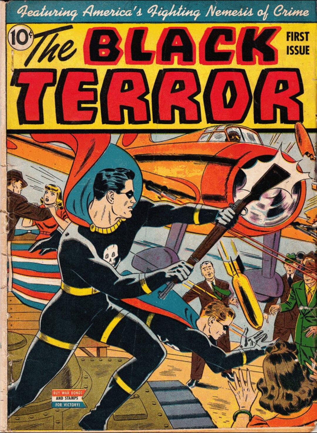 Terror Comics. Adventures Into Terror. Black Terror. Tales From the ...