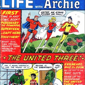 Life With Archie Comics. Silver Age. Rare Vintage Comics. Compact Disc ...