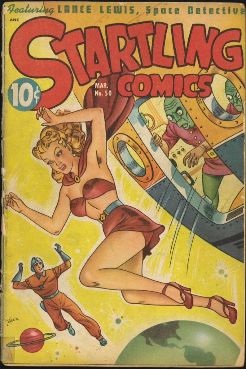 Startling Comics. Golden Age. Rare Vintage Comics 1940-1948 - Etsy