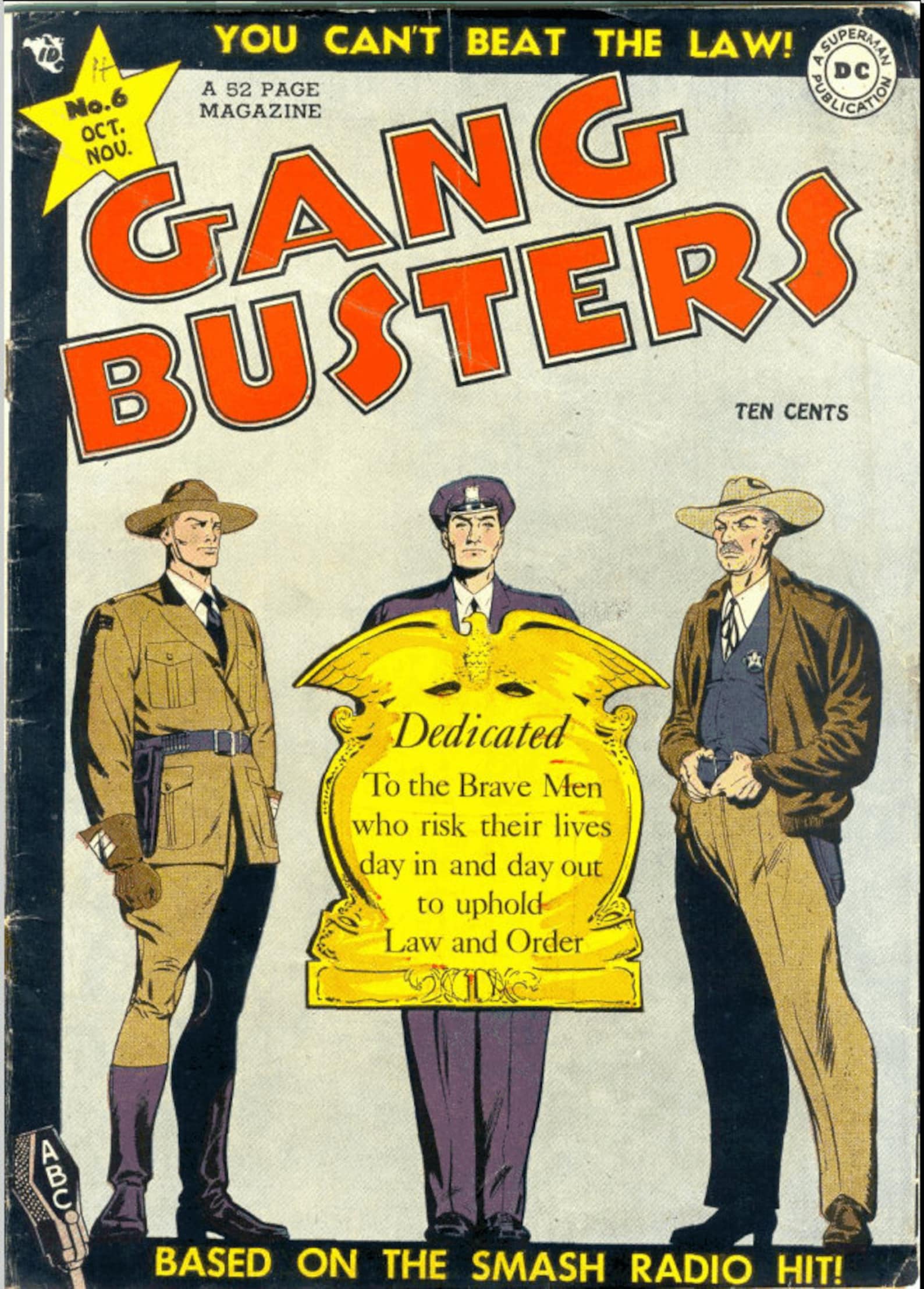 Gang Busters Comics. Golden Age. Rare Vintage Comics. - Etsy
