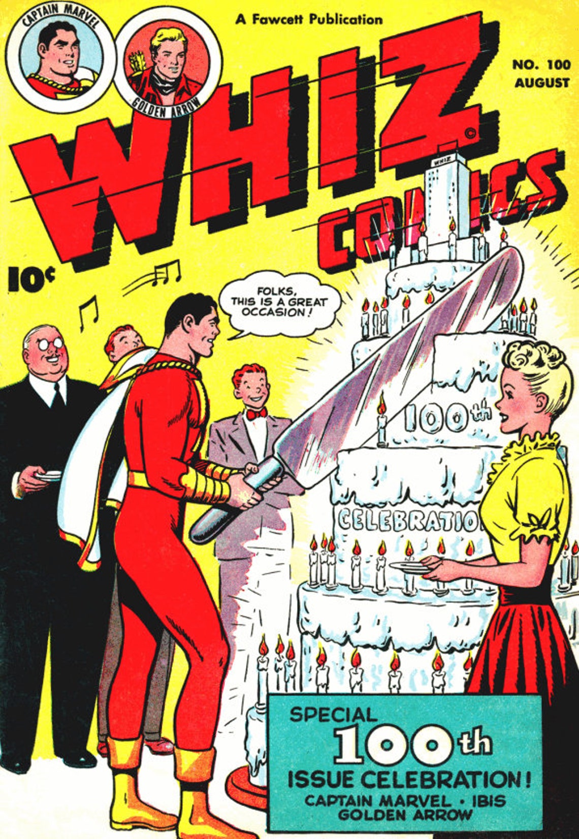 Whiz Comics. Rare Vintage. Golden Age february 1940 June 1953 No1 and ...