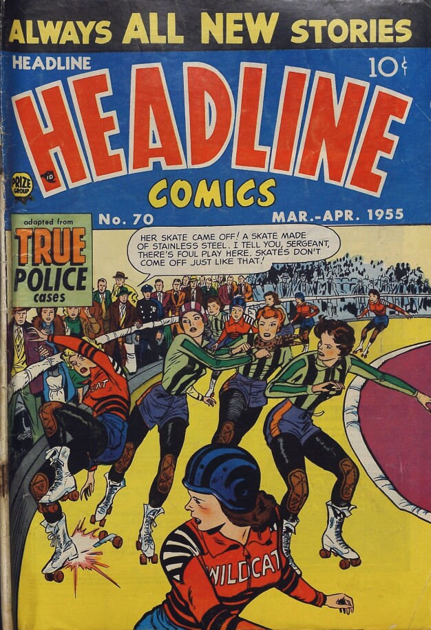 Headline Comics. Golden Age. Rare Vintage Comics (1943-1956; 1-77 ...