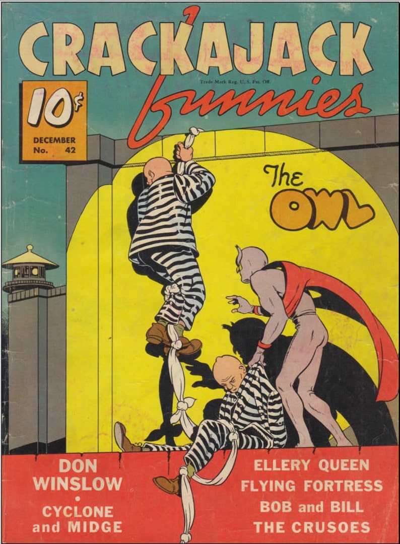 Crackajack Funnies Comics. Golden Age. Rare Vintage Comics (1938-1942 ...
