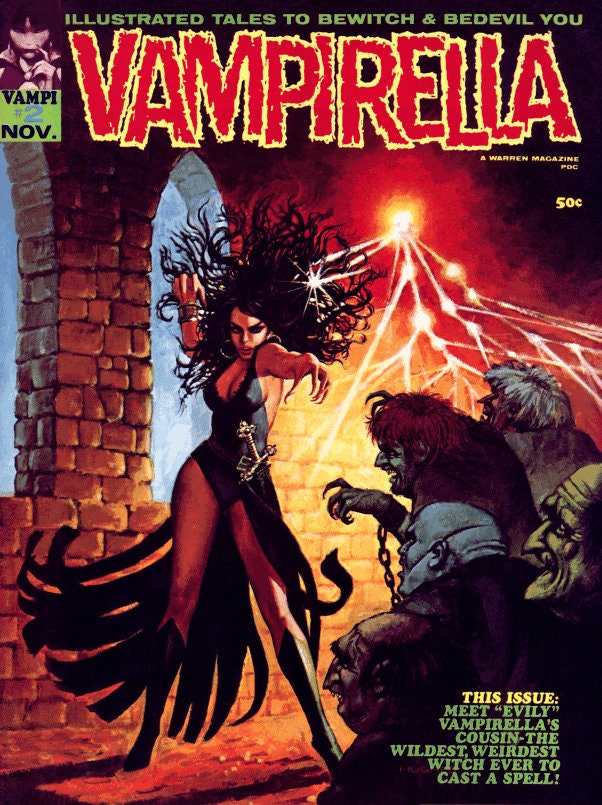 Vampirella Magazine Comics. Rare Vintage. Silver Age. From 1969 117 ...