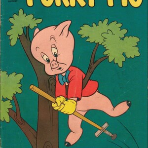 Porky Pig Comics Rare Vintage. Golden Age 1952-1962 25-81 Publications ...