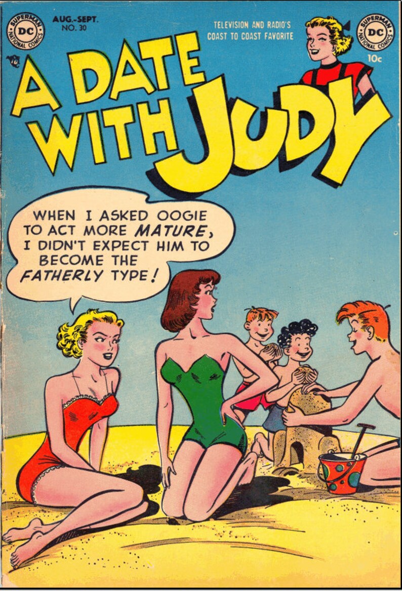 Date With Judy Comics. Golden Age. Rare Vintage Comics - Etsy
