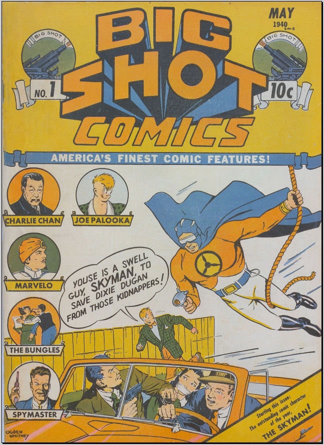 Big Shot Comics. Golden Age. Rare Vintage Comics. 1940-1949 - Etsy