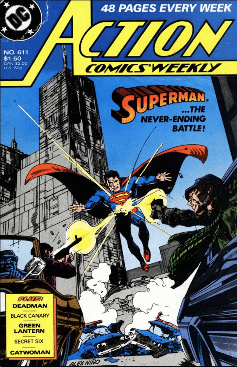 Action Comics. Rare Vintage. Golden Age. Compact Disk No9 and No10 - Etsy