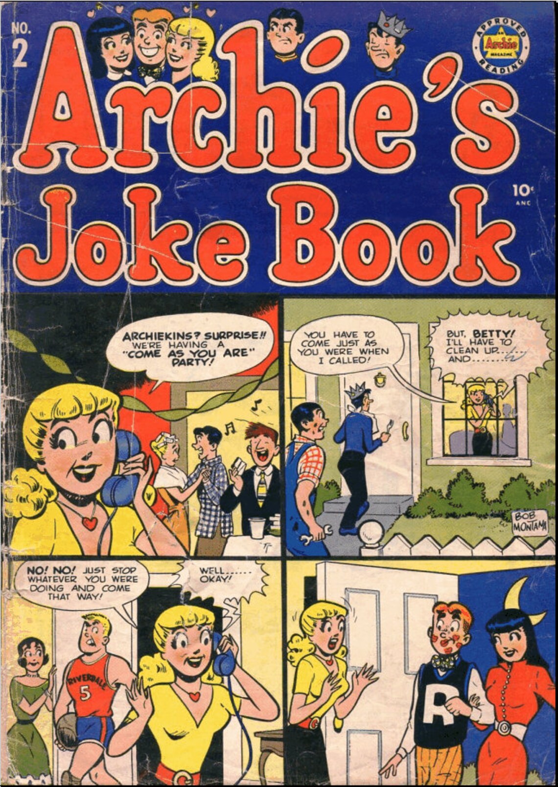Archies Joke Book Magazine Comics. Silver Age. Rare Vintage - Etsy